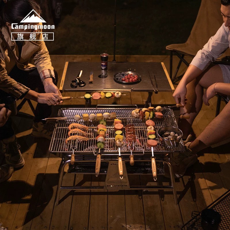 Bếp nướng BBQ dã ngoại Campingmoon MT5 và MT5 Max - ArmyHaus